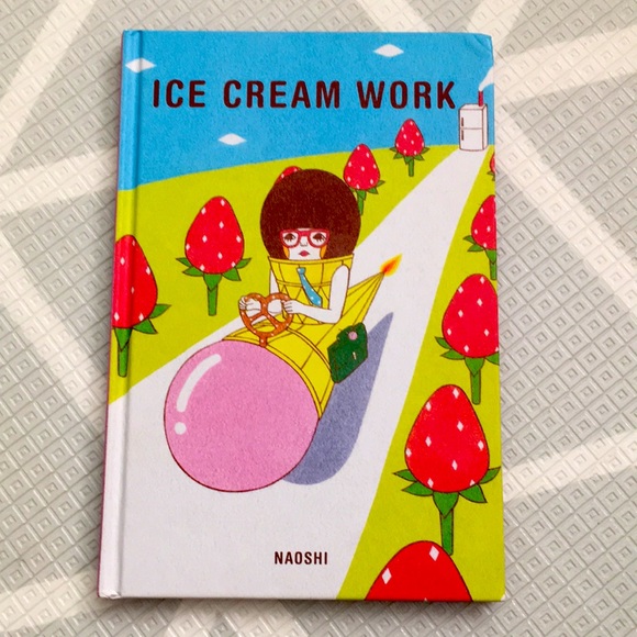 Other | Ice Cream Work Hard Cover Book By Naoshi Excellent Condition ...